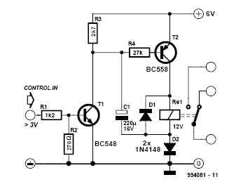 Simple Relay Step-Up Circuits - LEKULE