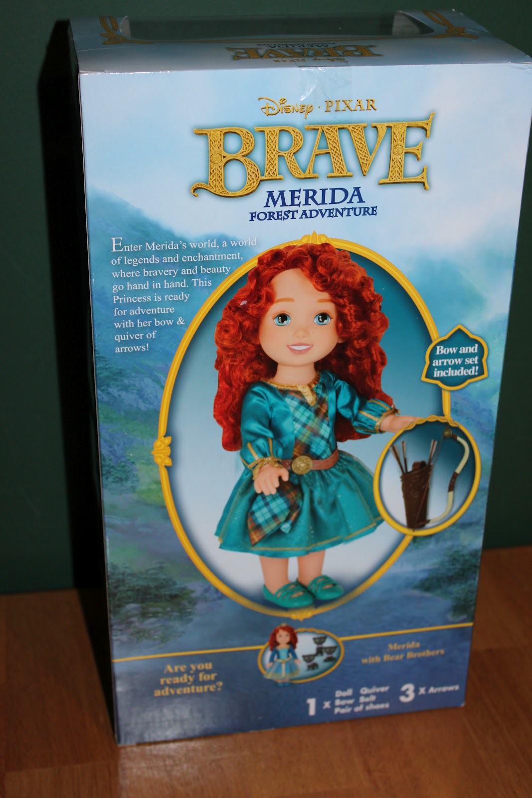 Susan's Disney Family: TollyTots–Brave’s Merida Forest Adventure Doll ...