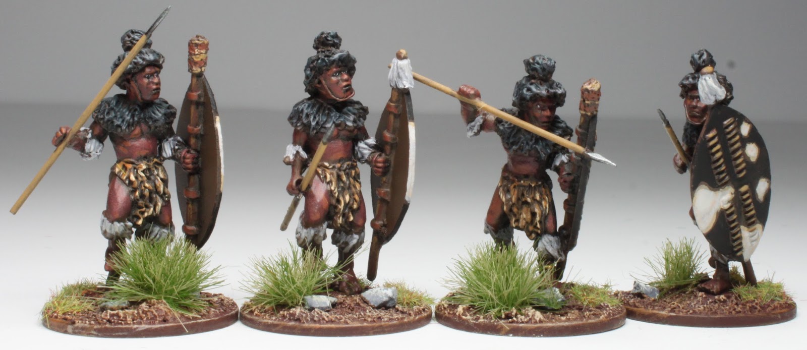 28mm Victorian Warfare: The Matabele!