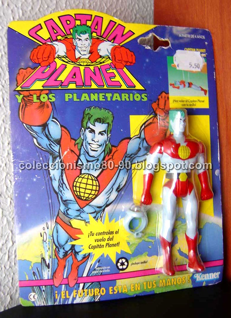 Coleccionismo 80-90: CAPITÁN PLANETA Y LOS PLANETARIOS - Kenner (1992)