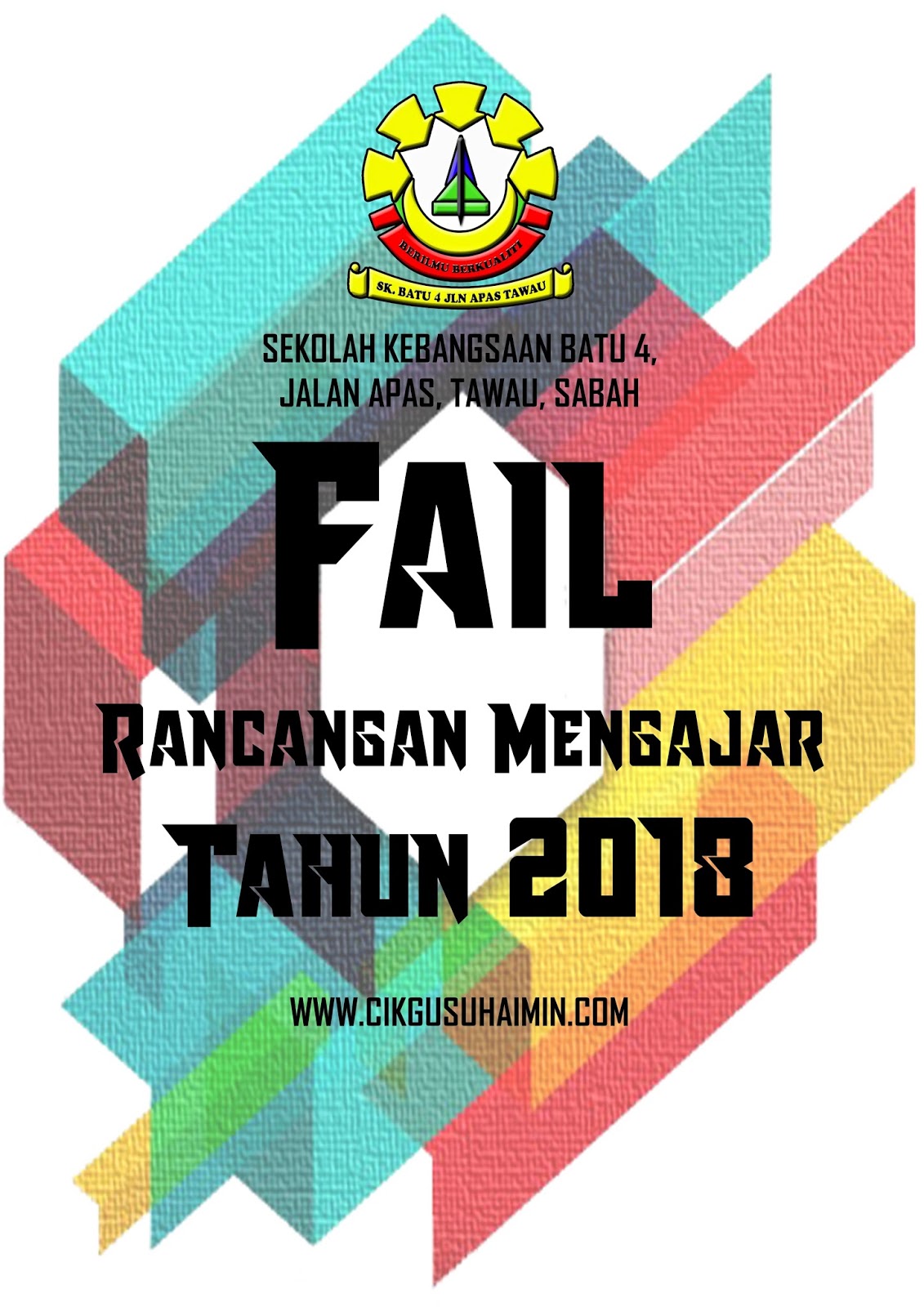 51 Templat Muka Depan (Cover) dan Pembahagi (Divider) Fail Rancangan ...