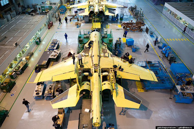 Sukhoi Su-34 Production Line | Errymath