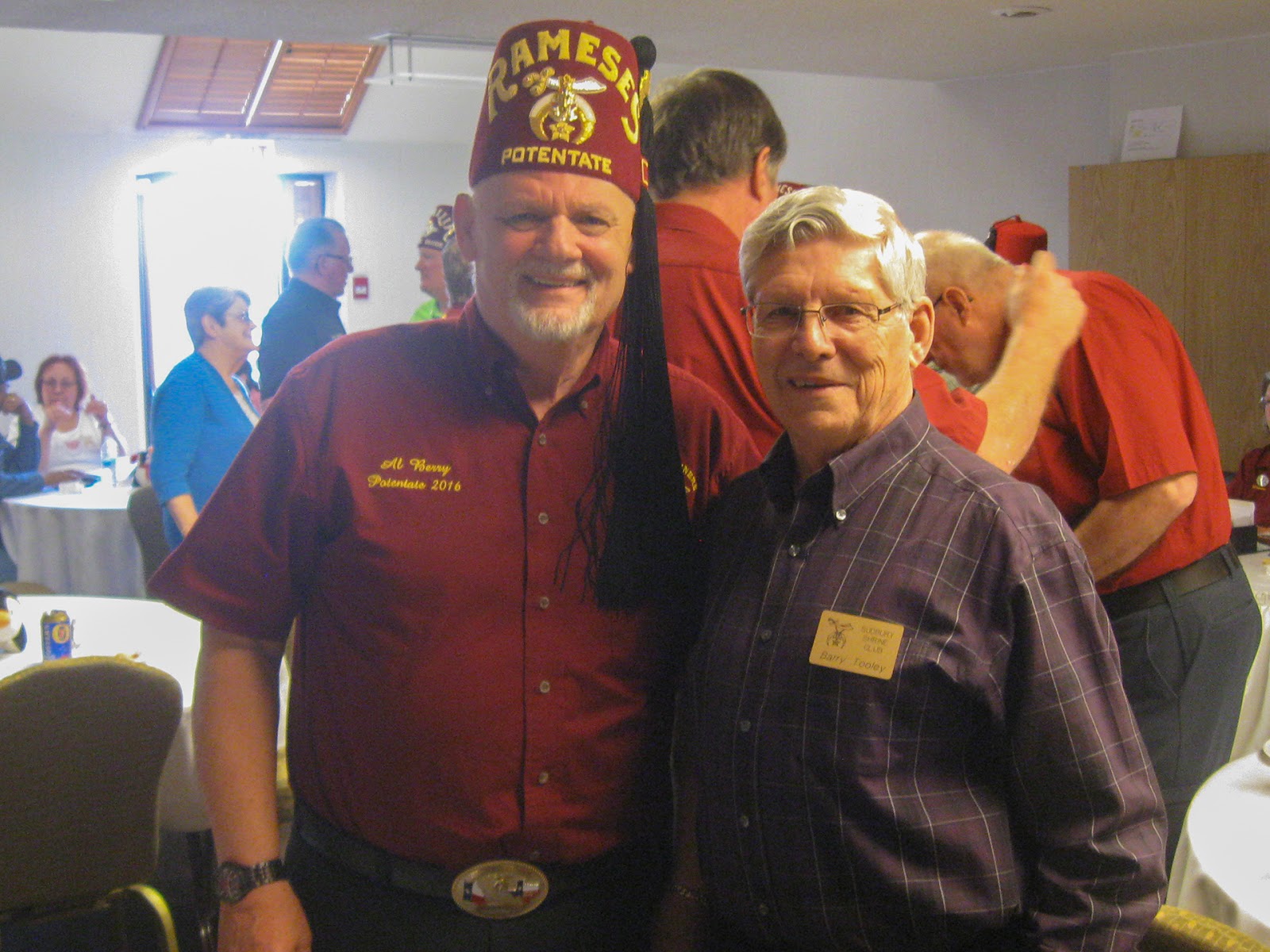 Sudbury Shrine Club : Sudbury Shriners visit Potentates Ball April 16, 2015