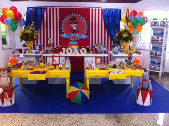 It's Party: Decoracao tema circo