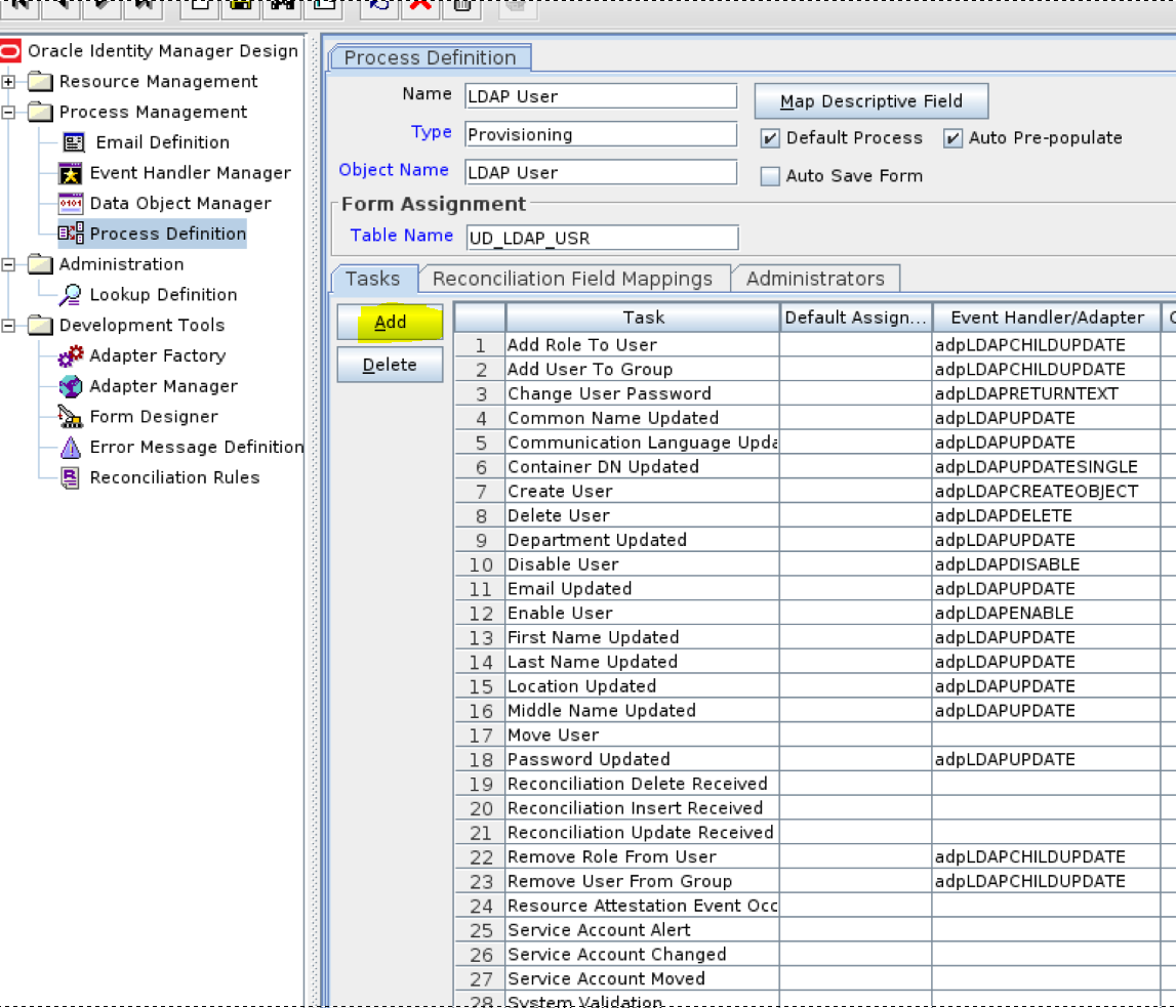 Oracle Identity Manager Academy: Populate User Attributes to User ...