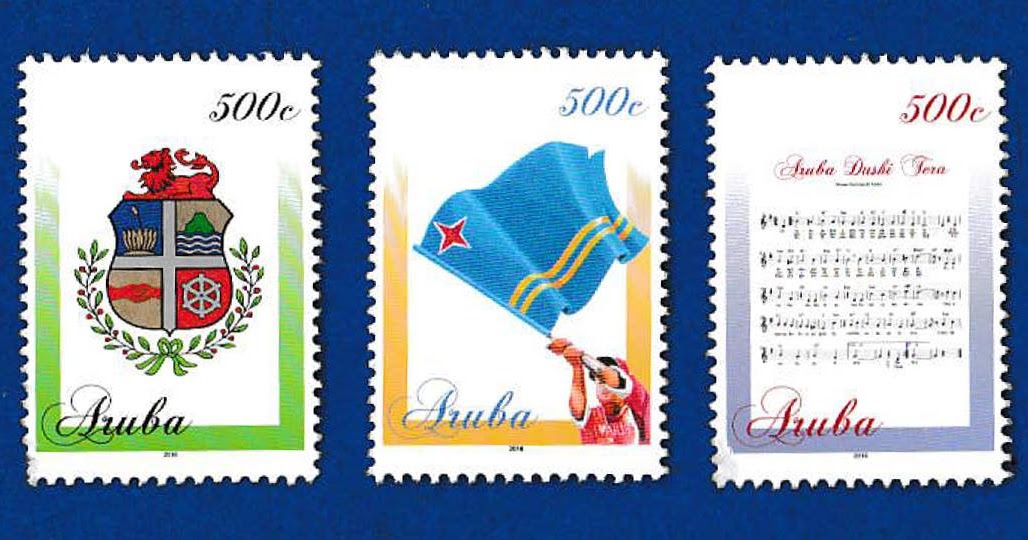 stamp: Aruba 2016 - National Symbols of Aruba