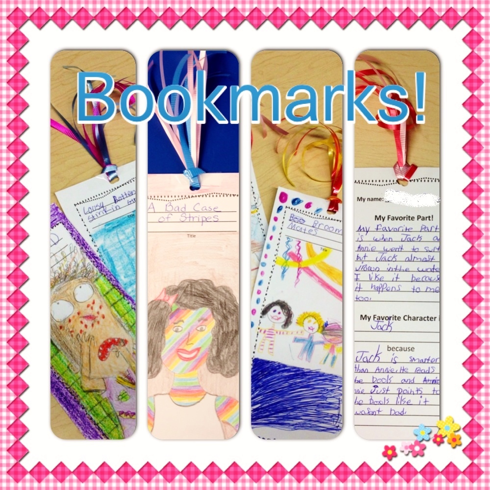 Teaching My Friends!: Bookmark Freebie and Picture Books