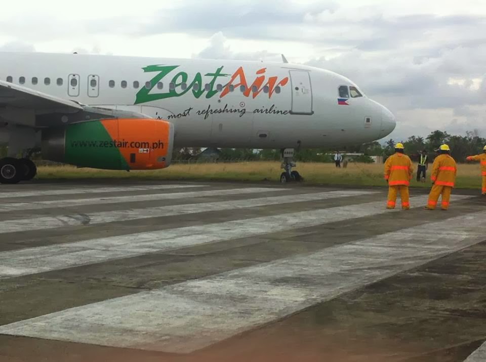 AirAsia Zest Skids Off Kalibo Runway - Philippine Flight Network