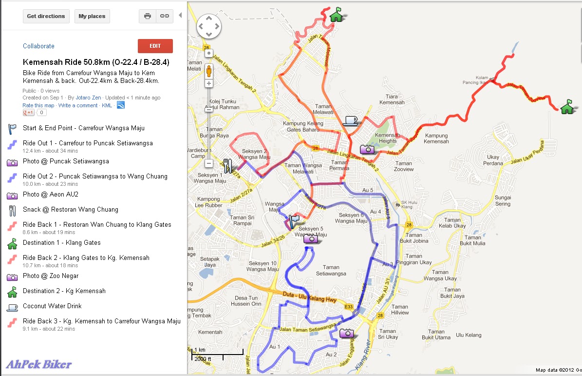 AhPek Biker - Old Dog Rides Again: Kuala Lumpur : Kemensah Bike Ride ...