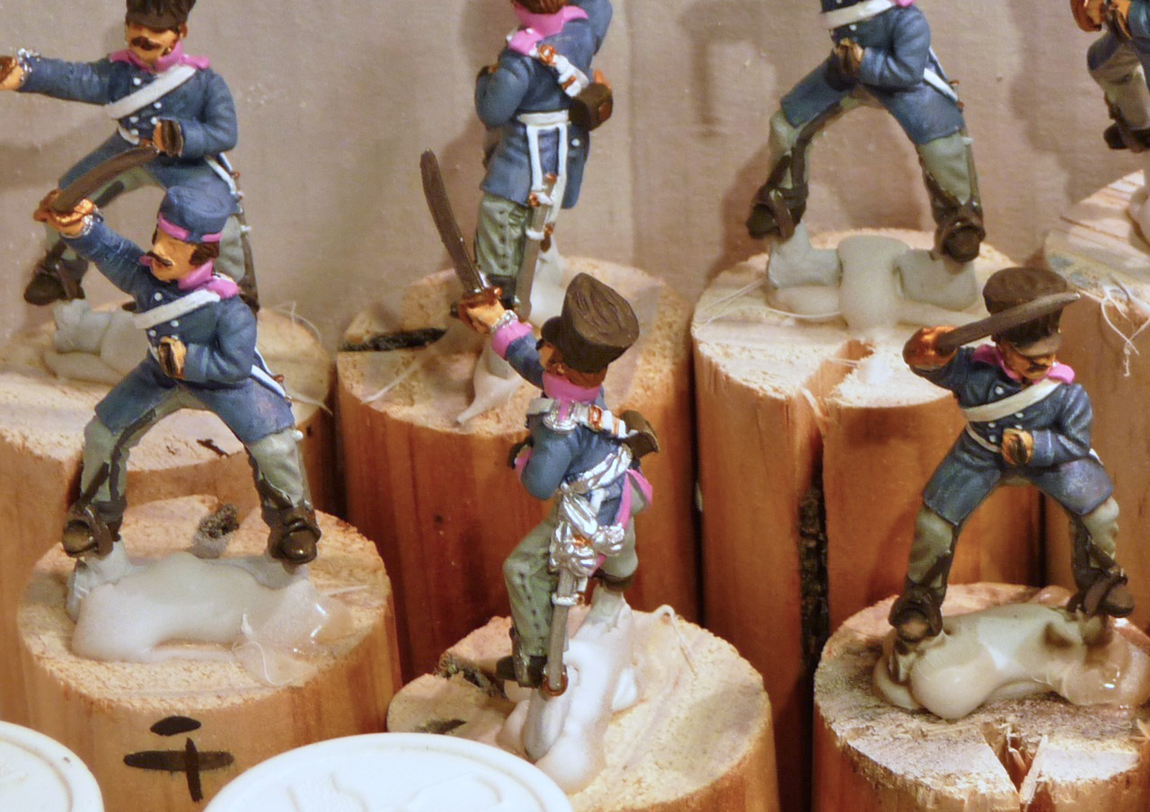 wargaming in 28 mm and sometimes smaller: My Army Painter Method