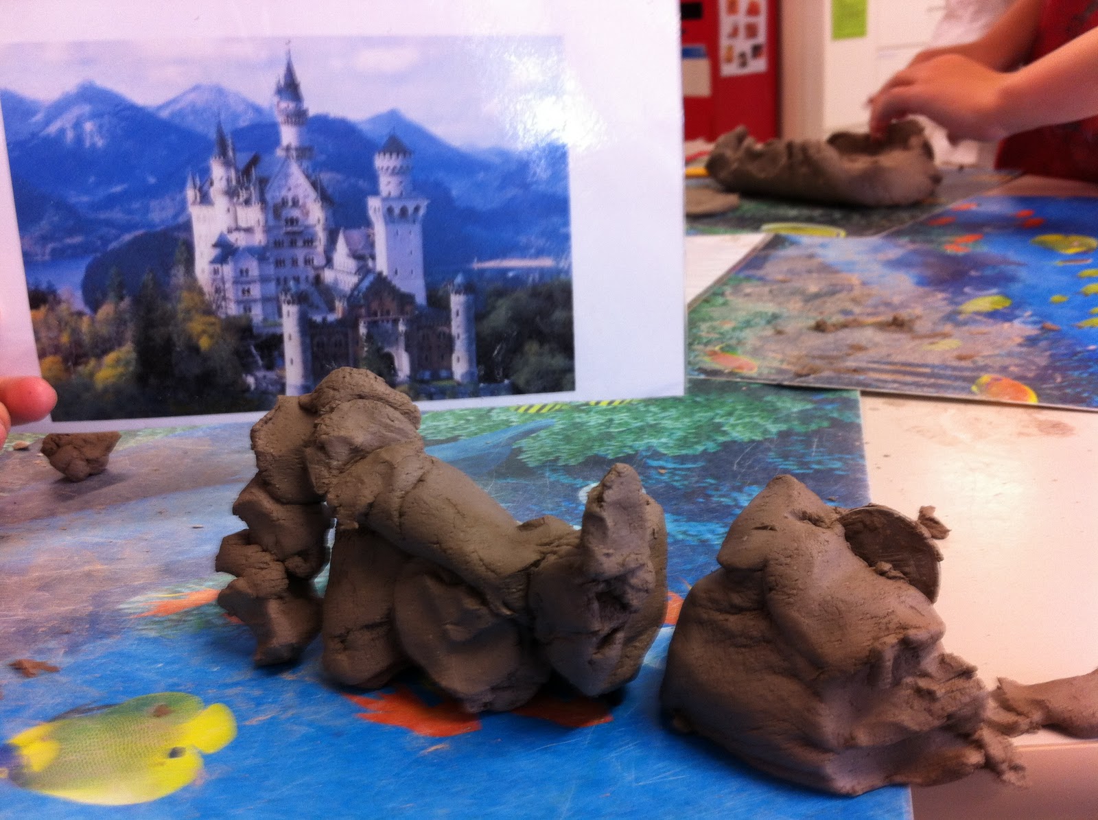 Reggio Emilia Inspired Learning: More Castles using Clay!