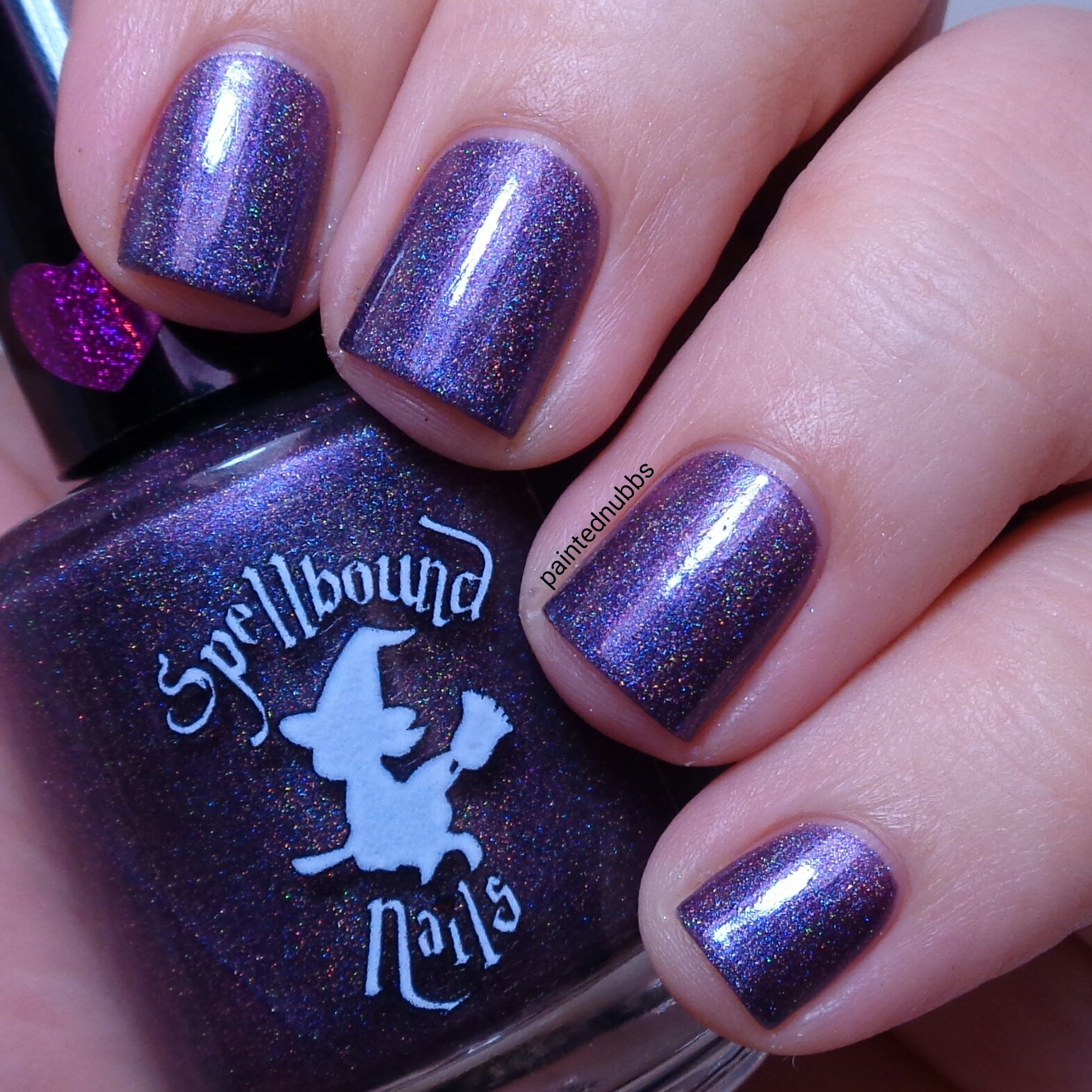 Painted Nubbs: Spellbound Nails Dark of Winter Collection Swatch & Review
