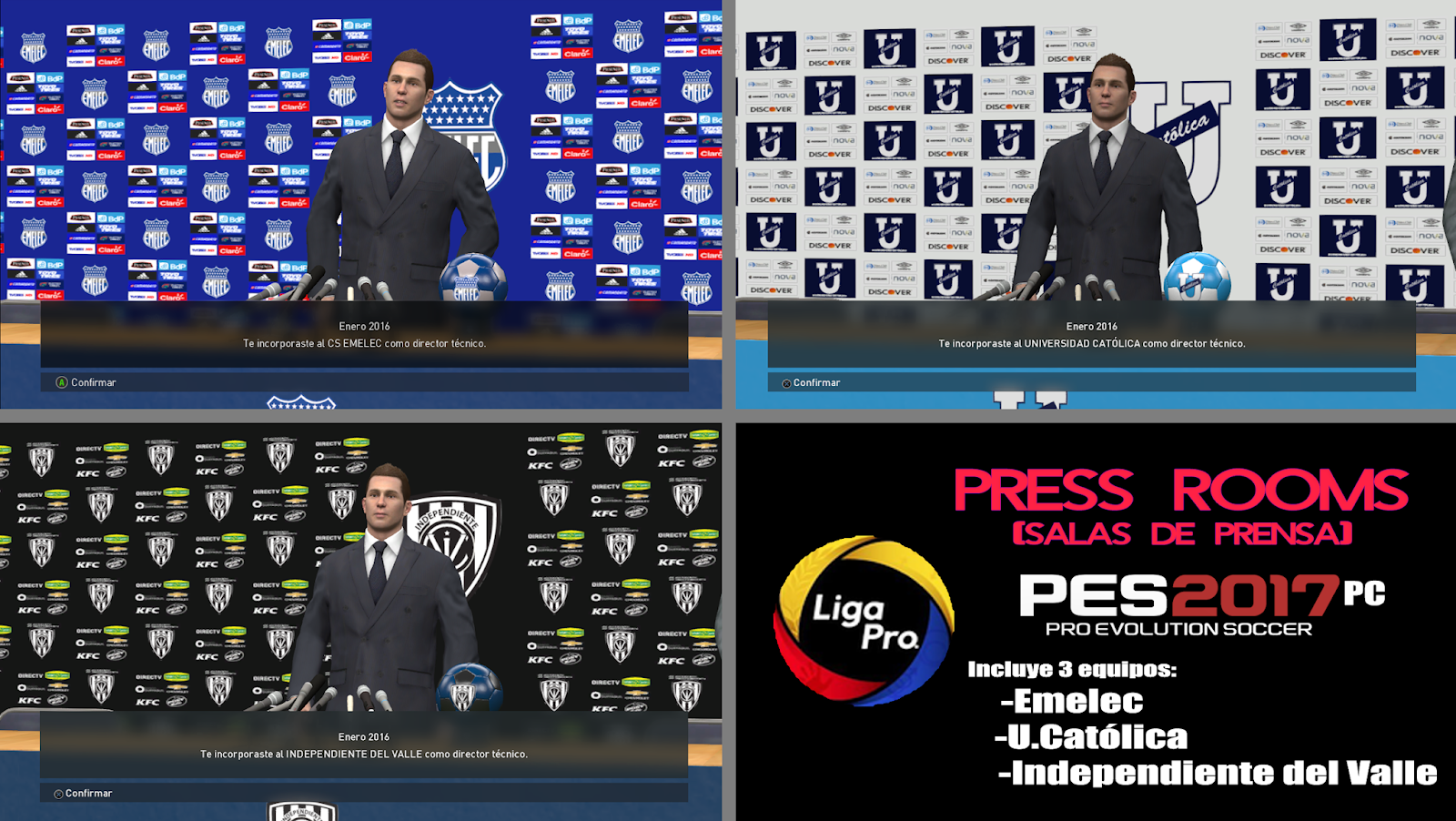 PES 2017 EDITION: noviembre 2018