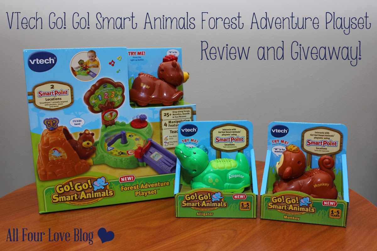 All Four Love: VTech Go! Go! Smart Animals Forest Adventure Playset ...