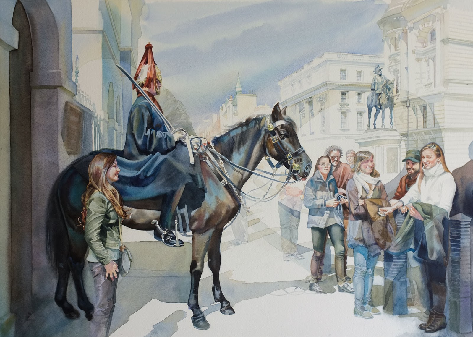 Gilly Marklew watercolour artist and tutor: My latest painting THE ...