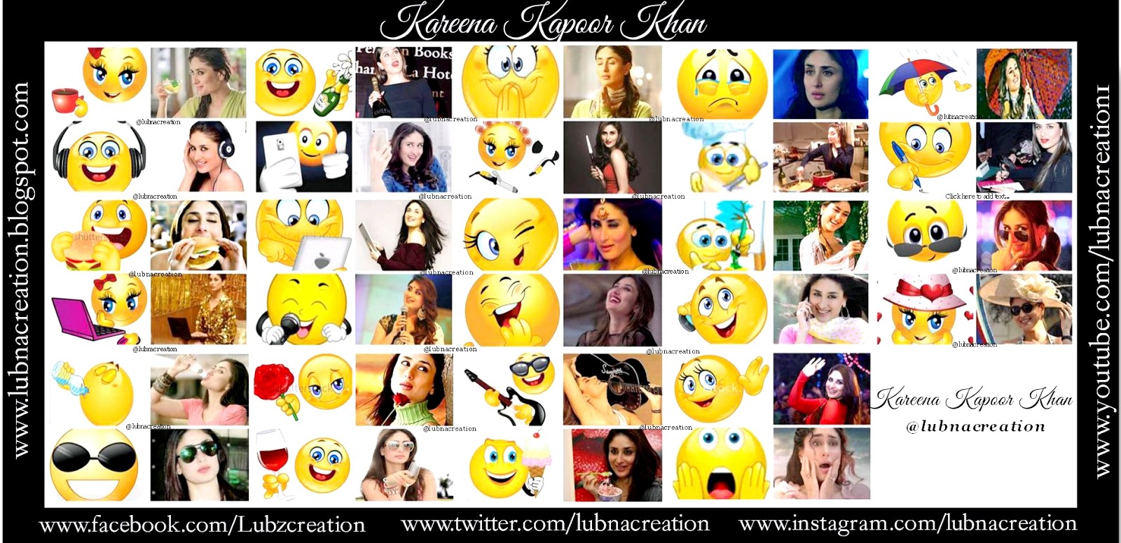 Lubna Creation: Emoticons Edits