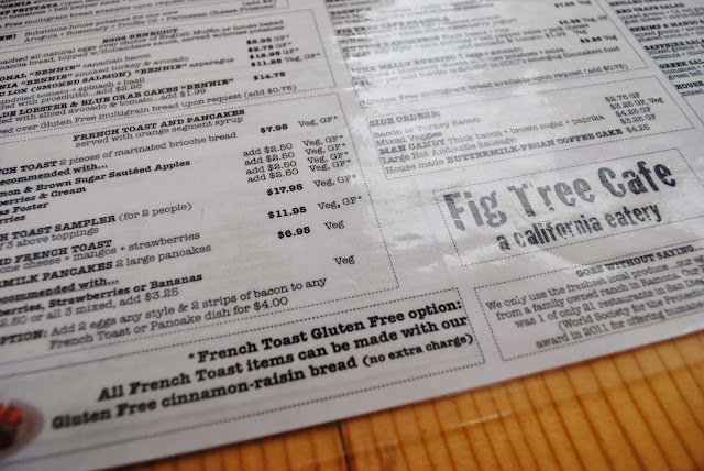Annie's Gluten Free Grub: Fig Tree Cafe: A California Eatery