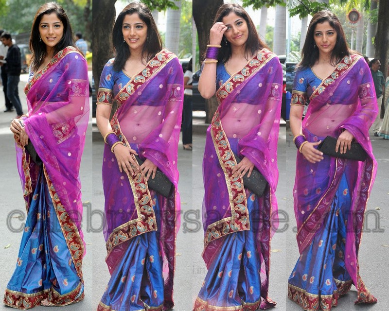 Nishanthi Transparent Sarees - Saree Blouse Patterns