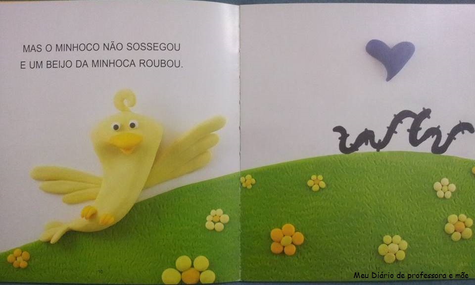 Meu diário de Professora e Mãe : Livro da semana: O minhoco apaixonado!