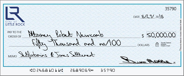 Bad City of Little Rock: CITY FOLDS IN LAWSUIT FILED BY RACIST RECRUIT ...