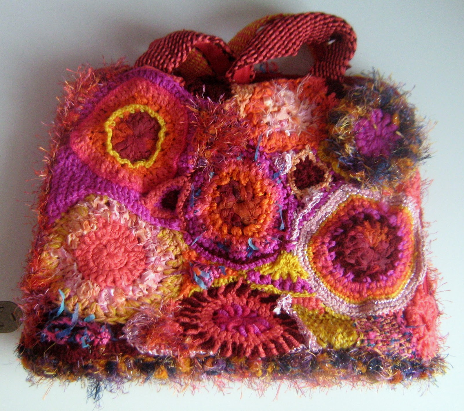 Saffron Yellow - Journey of a Crafting Mama: Finished! Freeform Crochet ...