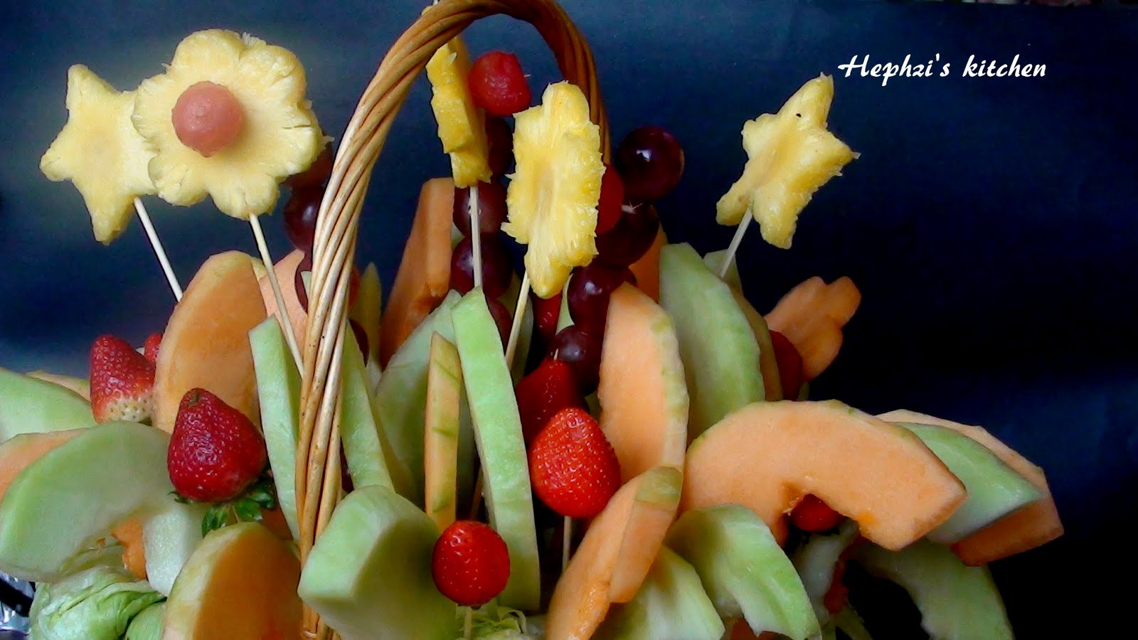 From my kitchen....: Fruit Bouquet