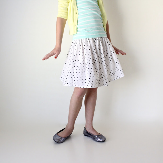 Sew a Simple Skirt, 2 ways - MADE EVERYDAY