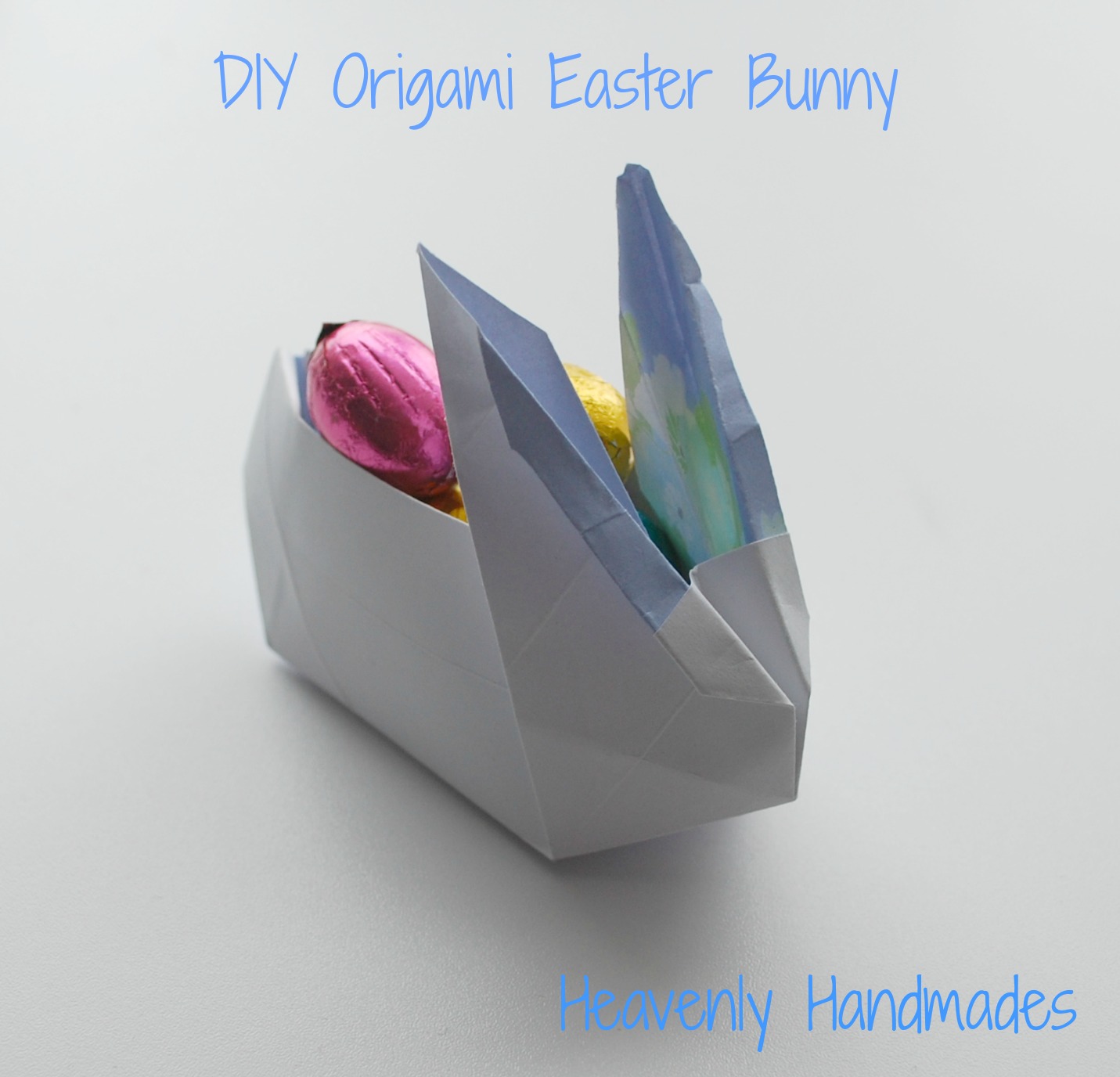 DIY Origami Bunny ~ Heavenly Handmades