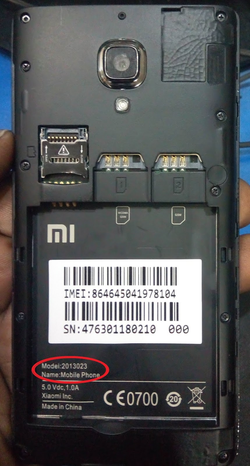 MI 2013023 HM 1W FIRMWARE MT6589 100% TESTED - BEST FLASH FILE & STOCK ROM