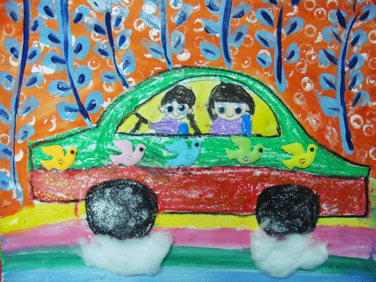 Kids' Art: car