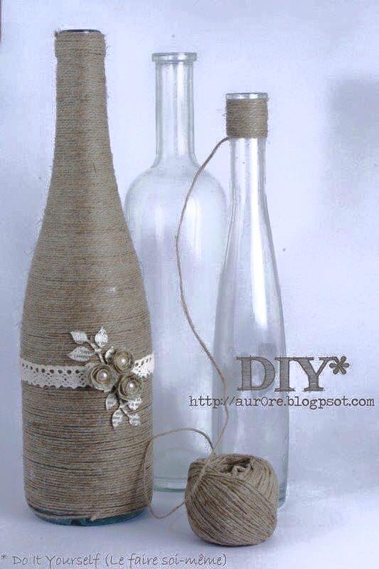 Manualidades con cuerda o hilo rústico