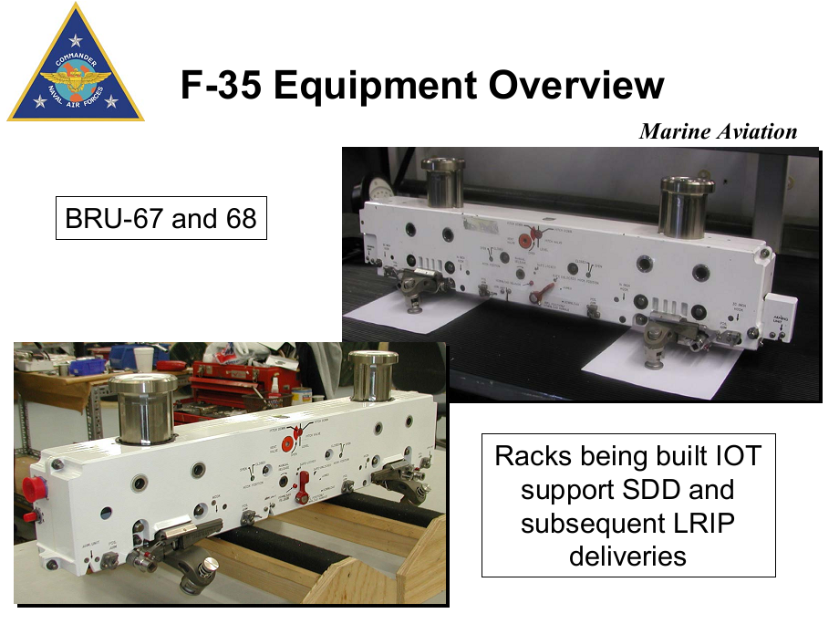 F-35B для КМП США: бомбодержатели, пусковые установки УР, пушечная ...