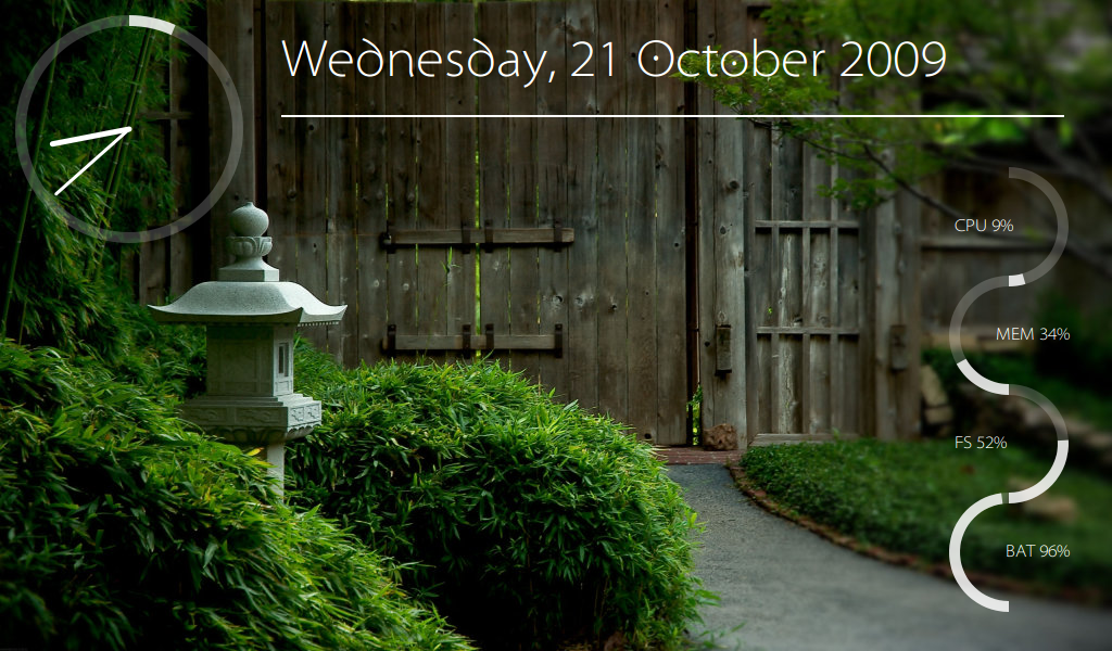 Conky：Linux 桌面上簡潔又漂亮的系統監控軟體 - G. T. Wang