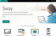 Sway: aplicación de Microsoft que permite crear informes y ...