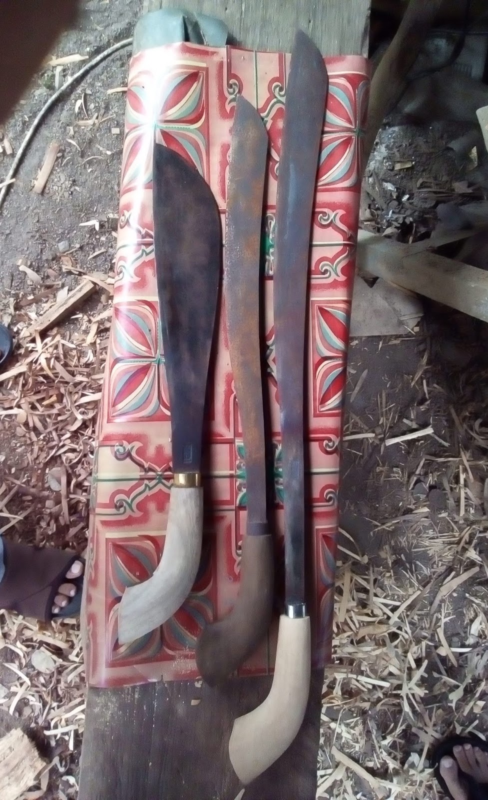 Beberapa bilah tradisional Belitung