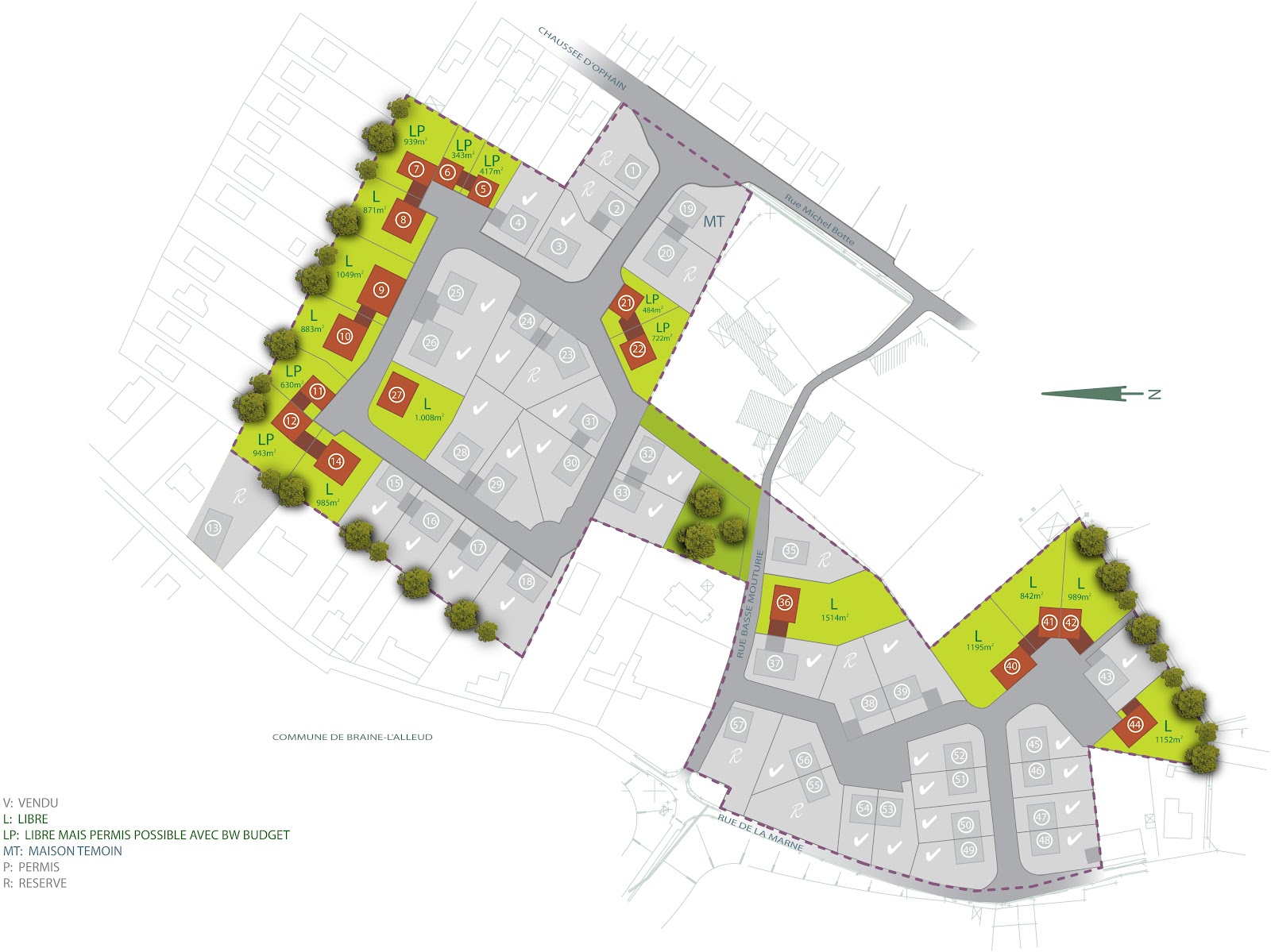 La construction de notre maison à Ophain