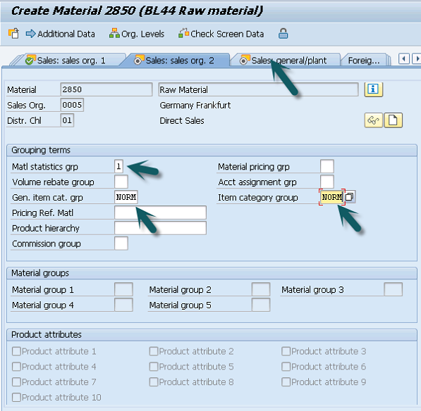 SAP SD - Membuat Material Master Data untuk Sales View