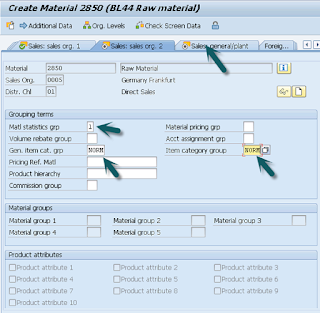 SAP SD - Creating Material Master Data for Sales View - SAP business one