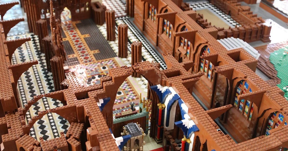 Around Chester: Chester Cathedral in Lego