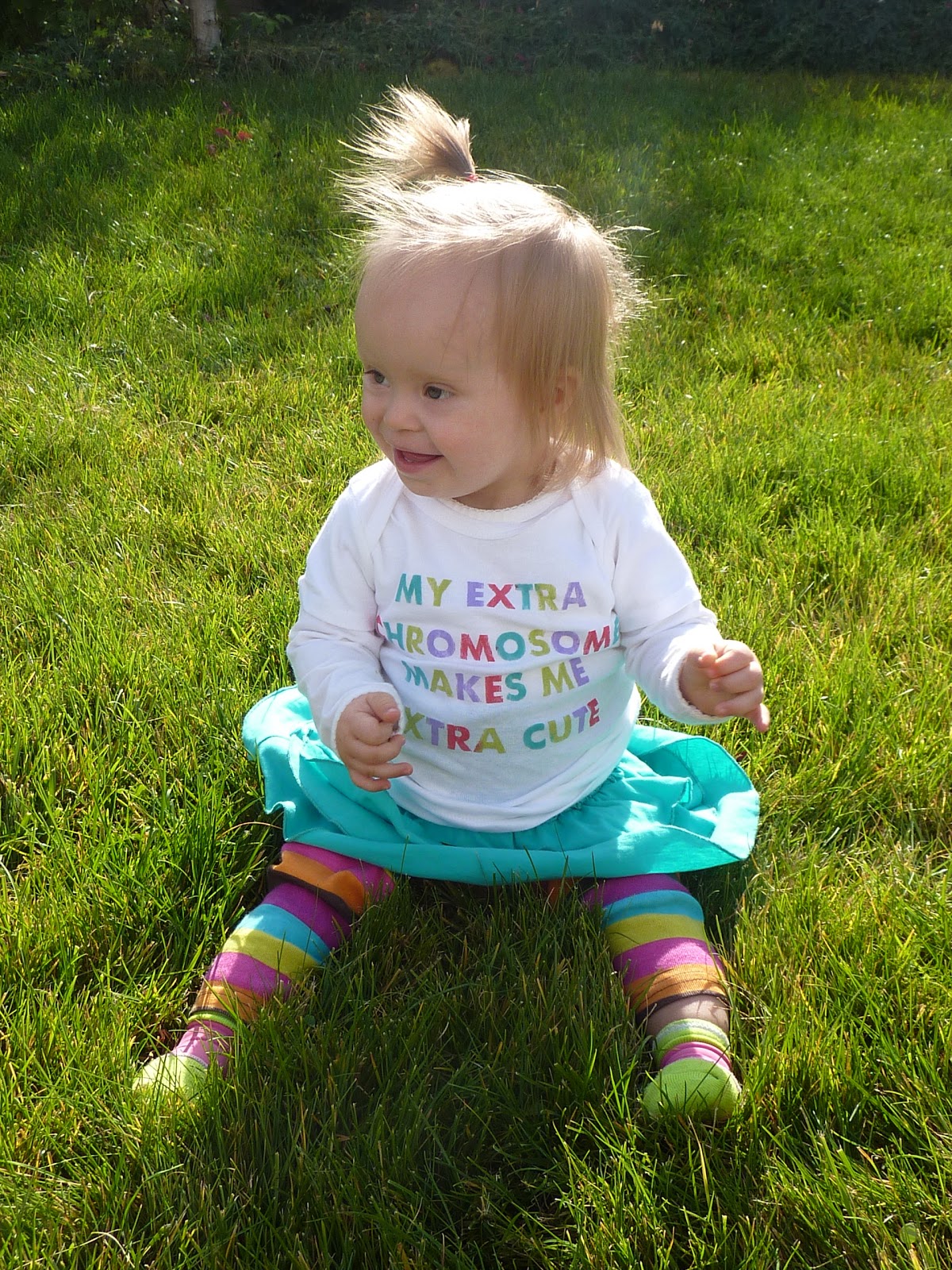 No time to be bored: My extra chromosome makes me extra cute