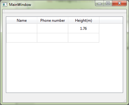 Qt有關QTableWidget相關操作 | 自學程式誌