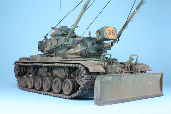 Andy King's Model Blog: Last completed build; M728 CEV