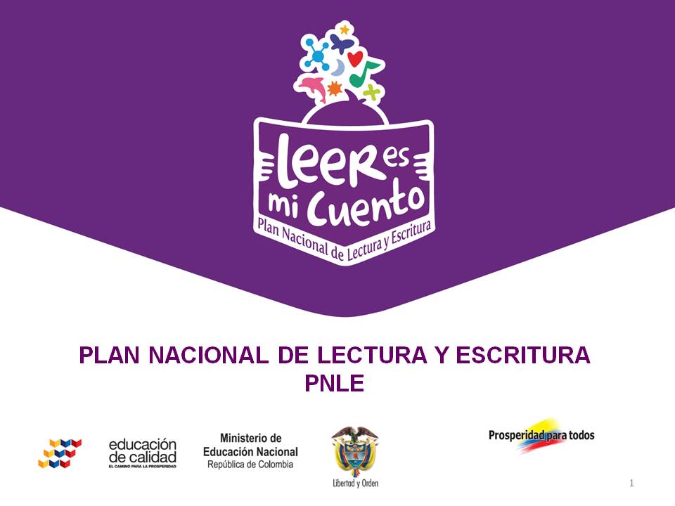 PLAN NACIONAL DE LECTURA Y ESCRITURA (PNLE) | PROGRAMA TODOS A APRENDER ...