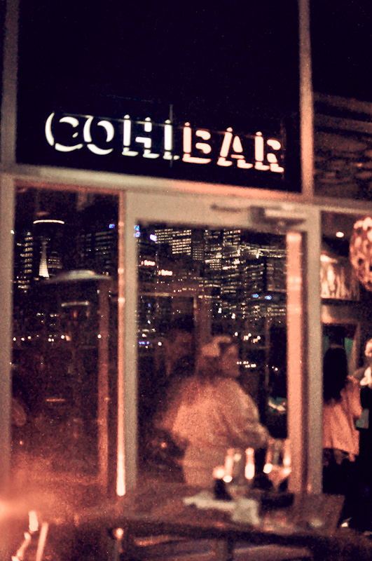 The Empty Fridge.: Winter Cocktails at Cohibar, Darling Harbour
