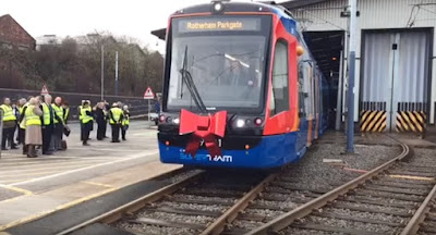 rotherham business news: News: Tram train delayed again