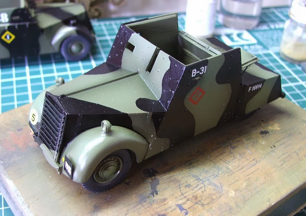 Panzerserra Bunker- Military Scale Models in 1/35 scale: Beaverette Mk ...