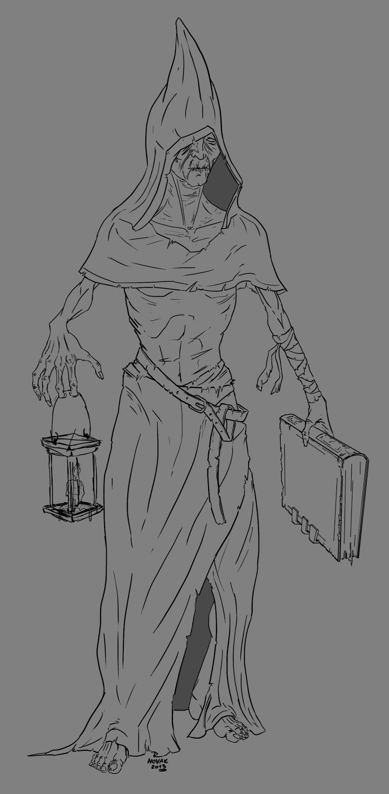 the Art of Davor Novak: Some drawings