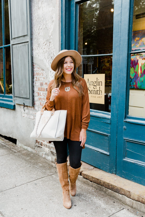 Easy Thanksgiving Outfit Idea - Chasing Cinderella