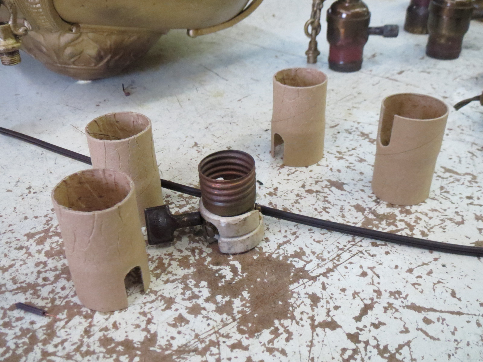 Lamp Parts and Repair | Lamp Doctor: Reusing Antique Socket Interior