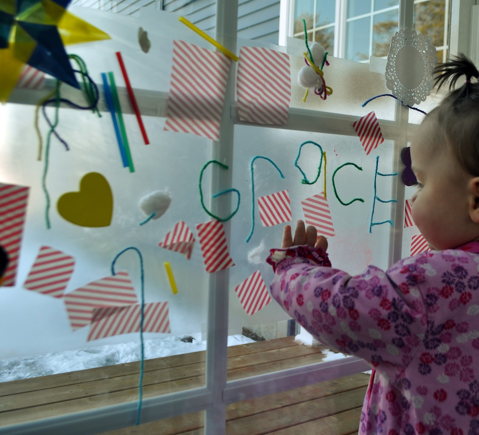 The Little Legers: Sticky Collage